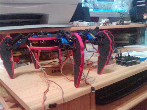 Diy Handmade Hexapod With Arduino Hexdrake 19 Steps With Pictures