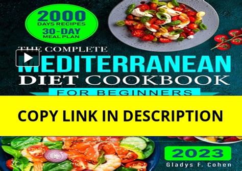 Ppt Download [pdf] The Complete Mediterranean Diet Cookbook For Beginners 2000 Days Super E