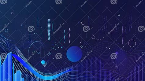 Abstract Design For Website Hero Section Background Stock Illustration