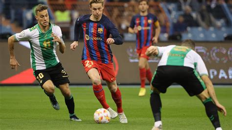 Resultado Betis Barcelona En Directo Resumen Y Goles Del Partido