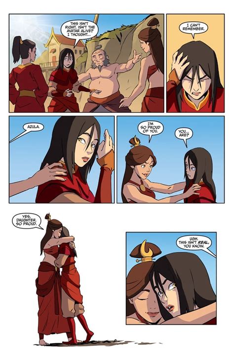 Azula In The Spirit Temple Preview Pages Comic Set Post Show After