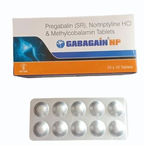 Pregabalin Nortriptyline Hci Methycobalamin Tablets At ₹ 1414 3 Box Nortipan M In Nagpur Id