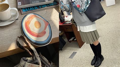 Vlog 짧고 굵은 영상으로 돌아왔어요~ 오랜만의 평일 Off 미우미우 안경 언더커버 파우치 캠퍼 신발 런던 브이로그 Youtube