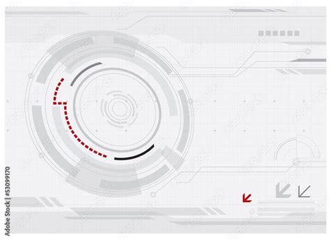 Abstract Network Technology Background Stock Vector Adobe Stock