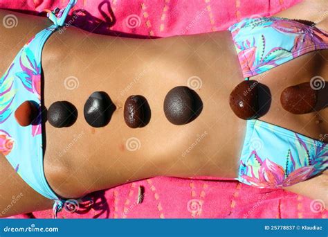 Hot Stone Massage Stock Image Image Of Massage Peace 25778837