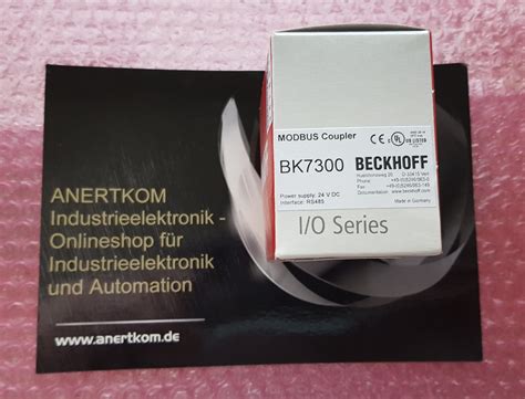 Beckhoff Bk7300 Bus Coupler Modbus Andre Ertel Anertkom Industrial