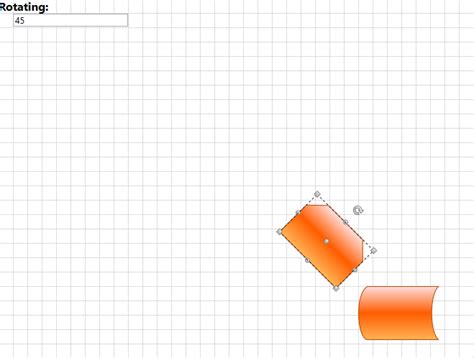 WPF Diagram Customize The Rotation Step Telerik UI For WPF