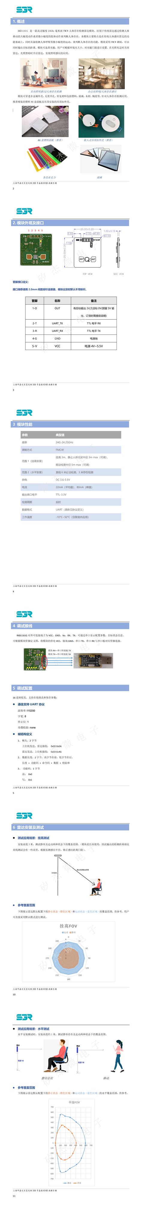 Rkb1161g 模块产品 矽杰微电子