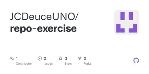 Github Jcdeuceunorepo Exercise