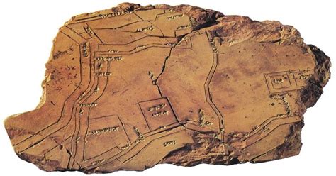 Sumerian City Of Nippur The Oldest Known City Map Drawn To Scale