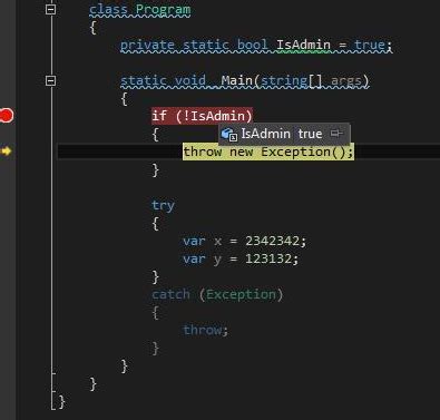 C Debugger Stepping Into If Block Where Condition Is False Stack