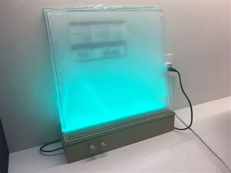 engraved plexiglass animation box with arduino and 8 x 32 led neopixel