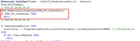 Event Request Codeunit 5812 Calculate Standard Cost · Issue 3681