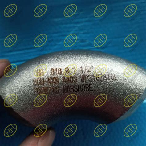 Asme B169 Astm A403 Wp316316l Pipe Fitting High Quality Stainless