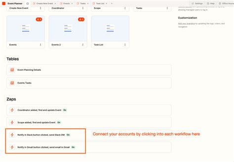 Event Planning Template Zapier