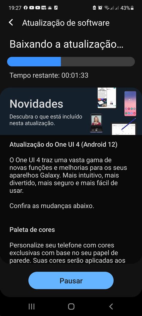 Atualização Galaxy A72 Android 12 Ui 4 ️ Samsung Members
