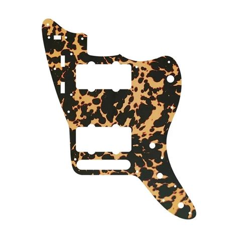 Jazzmaster Pickguard 13 Hole For Fender Usa And Mim 4 Ply Leopard Prin