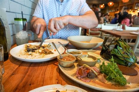Dining At Suerte Austins Upscale Interior Mexican Restaurant