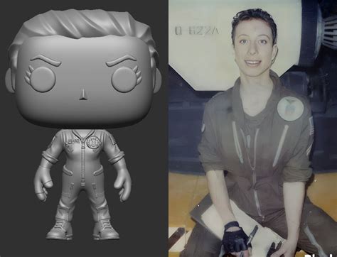 3d Print Model Ferro Aliens Funko Aliens Colonial Marine Uscm 3d Model