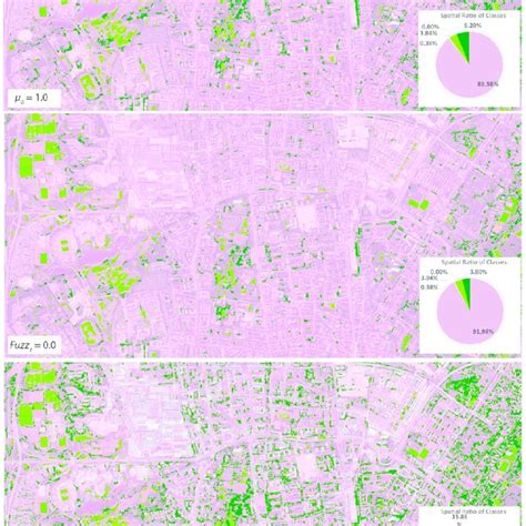 Crisp Classification Results After Defuzzifying Fuzzy Classified