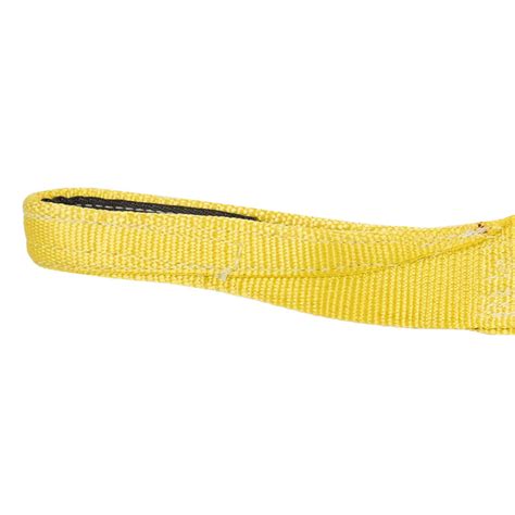3 X 20 Nylon Lifting Strap Reinforced Straight Eye And Eye 1 Ply