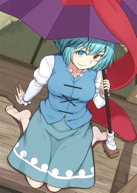 Tatara Kogasa Touhou Drawn By Kakone Danbooru