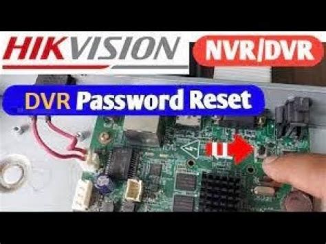 How To Reset Hikvision Dvr Password Without Any Software By Technicalth Nk Passwords
