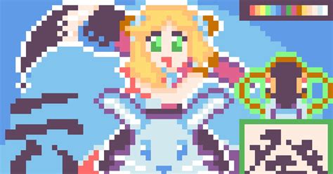 ドット絵 迎春、癸卯 フェノのイラスト Pixiv