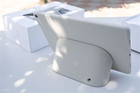 Unbox Google Pixel Tablet 2023: giá mà iPad cũng có cái đế sạc và cái ...