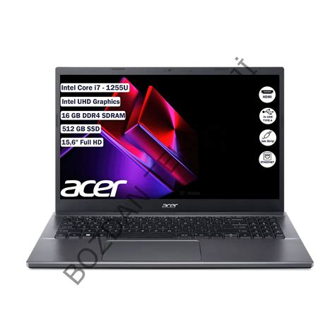 Acer Extensa 15 Intel Core I7 1255u 16 Gb 512 Gb Ssd Freedos 156 Fhd