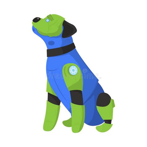 Vector Illustration Of Robot And Factory Sign Collection Of Robot And