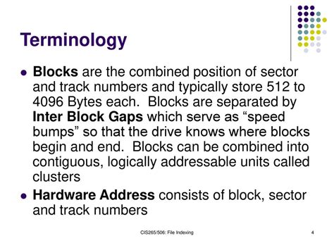 Cis265506 Files And Indexing Cis265506 File Indexing Ppt Download