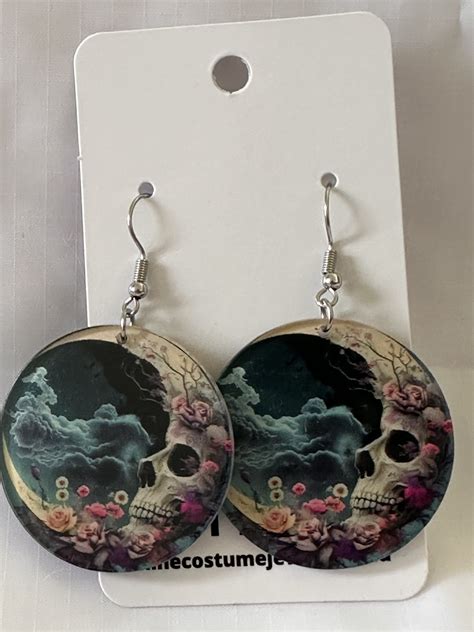 Skull Moon Shine Costume Jewellery