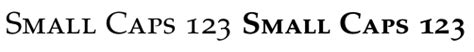 Bold Small Caps With Mathpazo Tex Latex Stack Exchange