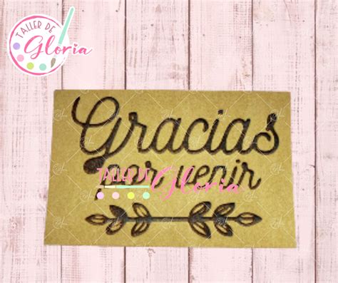 SR 666 Sello Gracias Por Venir Taller De Gloria