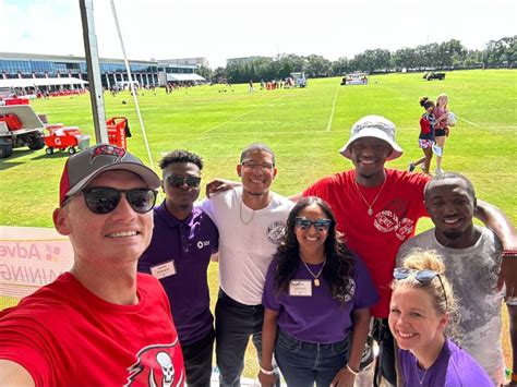 Caleb Schillace On Linkedin Community Impact Day At Tampa Bay Buccaneers Training Camp This