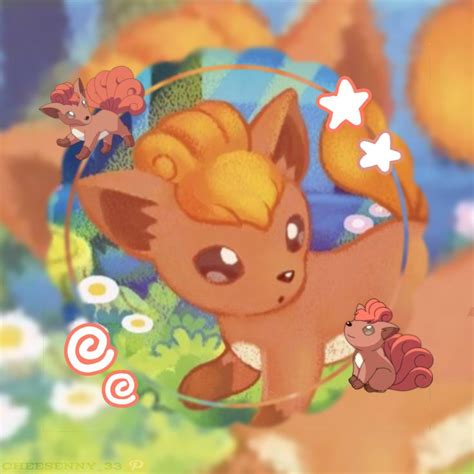 Vulpix From Pokemon Pfp ☆ Pokemon Alolan Vulpix Sylveon