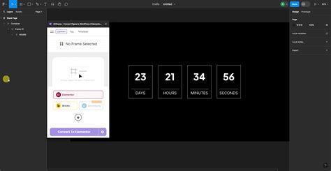 How To Tag The Tp Count Down Widget For Figma To Elementor Uichemy