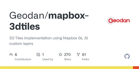 GitHub Geodan Mapbox Dtiles D Tiles Implementation Using Mapbox GL JS Custom Layers