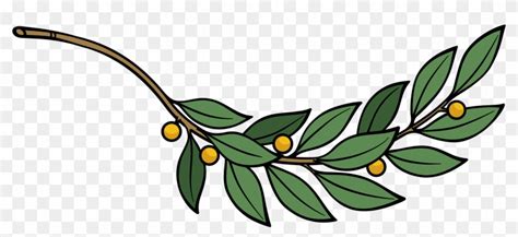 Graphic Free Branch Big Image Png Laurel Leaves Clip Art Transparent