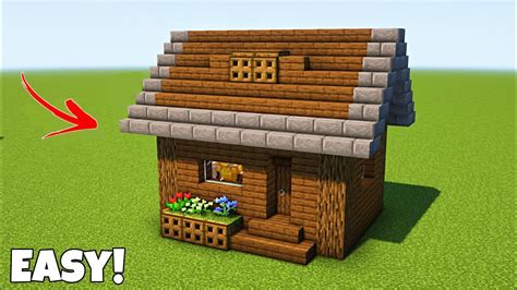 Minecraft Small Medieval House Tutorial For Beginners Youtube