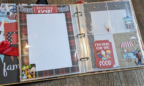 Disney Premade Binder Scrapbook Album Etsy