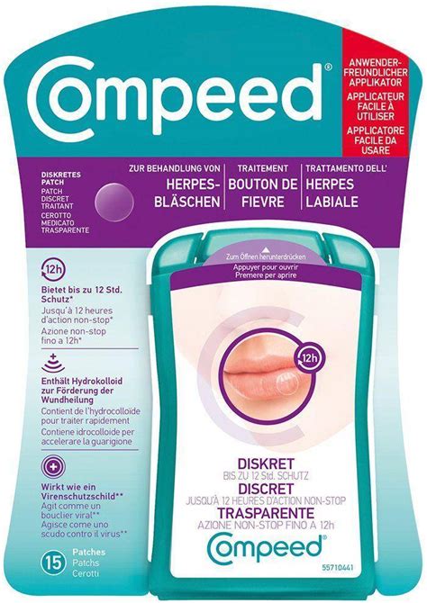Compeed Herpes Blisters Patch 15 Pack • Prices
