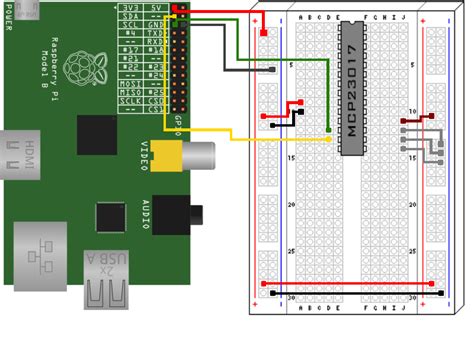 Ajouter Des Gpio Au Raspberry Pi En Utilisant Une Puce Mcp23017 Ou