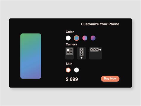 Customize Product Free XD Resource Adobe XD Elements