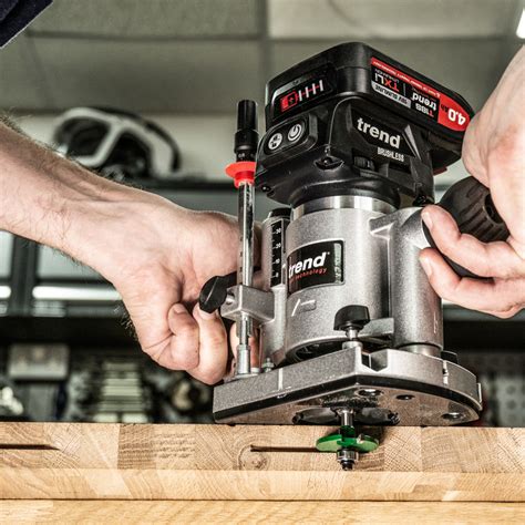 Trend Biscuit Jointer Router Set 37 2mm Toolstation