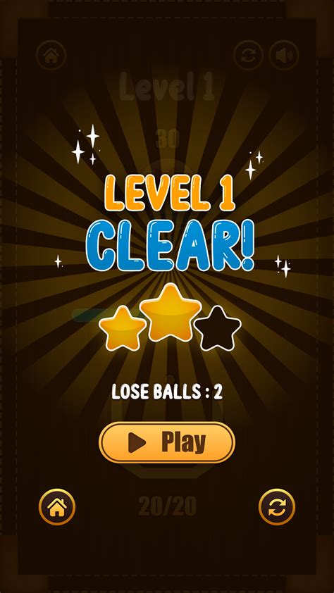 Cannon Shooter Game Ui On Behance