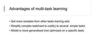 Multi Task Learning In Dnn Ppt