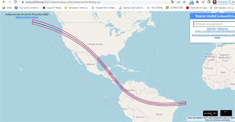 Trayectoria Eclipse Solar Híbrido Se Verá Mejor De Mazatlán