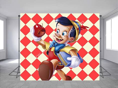 Party Banner Pinocho 7x5ft Backdrop Pinocchio Party India Ubuy